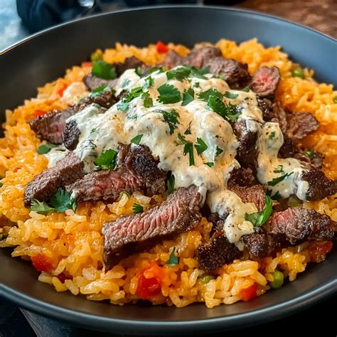 Steak Queso Rice The Ultimate Comfort Bowl Recipes Magnet