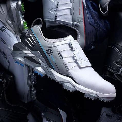 전시상품 아쿠쉬네트코리아 풋조이 New 투어 알파 보아 플래그십 남성 여성 골프화 스파이크 남자 여자 방수 골프신발 페어딜