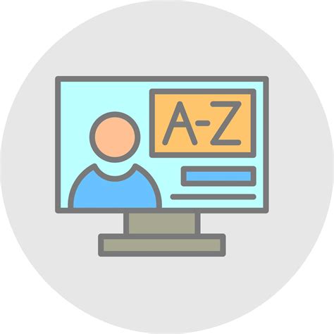 Online Classes Vector Icon Design 20997446 Vector Art At Vecteezy