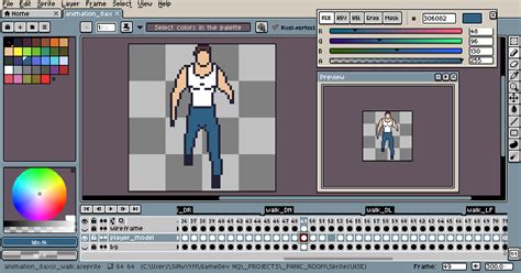 8 Axis Basic Walking Animations Completed Skill Tree Activated