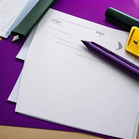Premium Photo Notebook Pens Pencil And Eraser