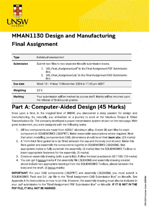 2024 Mman1130 Final Assignment Submission Guidelines And Requirements