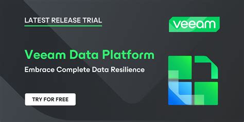 New Veeam Data Platform Trial
