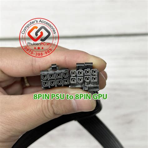 Dây Nguồn Supermicro Cbl Pwex 1028 8pin Psu To 3 Pcie 8pin Vga