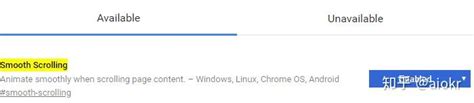 Chrome Flags 中值得调整的选项 知乎