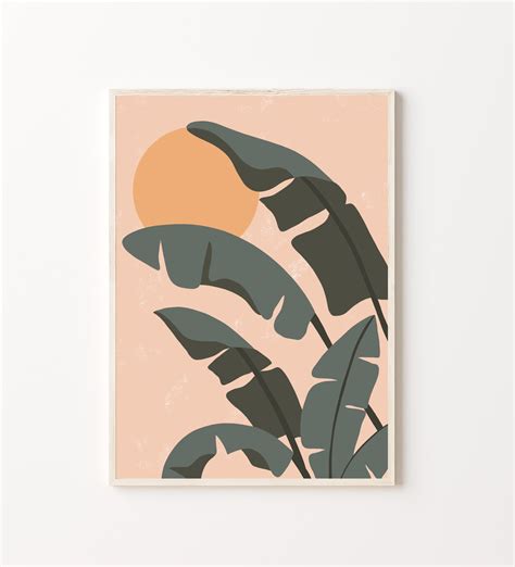 Tropical Leaf Print Artofit