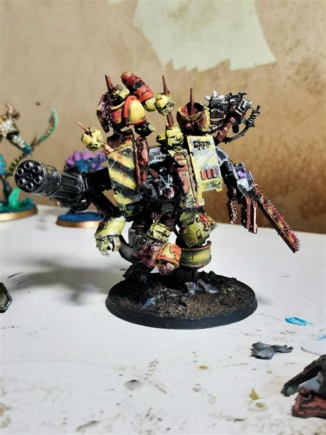 Iron Warrior Daemon Prince Kitbash R Ironwarriors