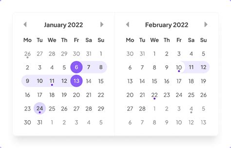 Date Picker Figma