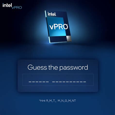Intel Business On Linkedin Can You Guess The Password By The Way