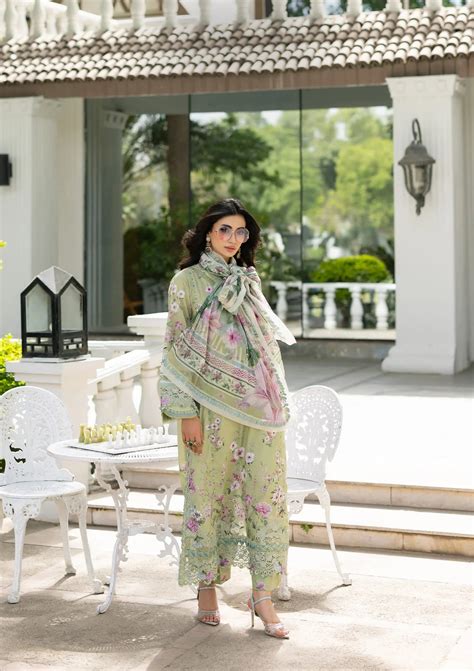 Esg 6a Jade Elaf Premium Signature Embroidered Lawn