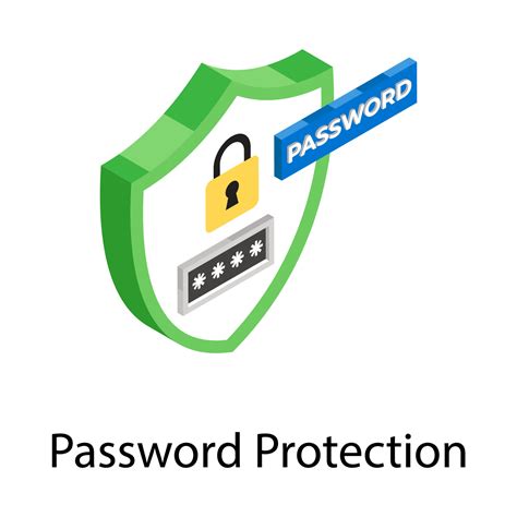Password Protection Concepts 5187054 Vector Art At Vecteezy