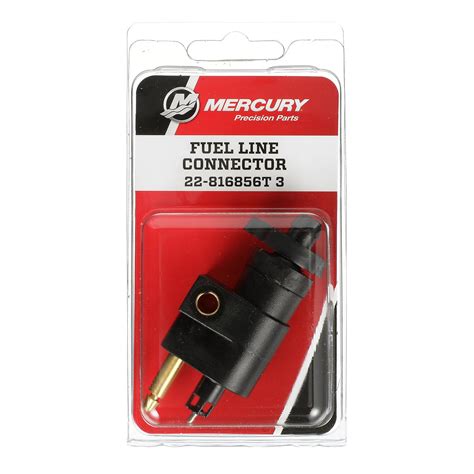 Mercury 816856t3 Quick Disconnect Fuel Line Connector Kit For Vintage