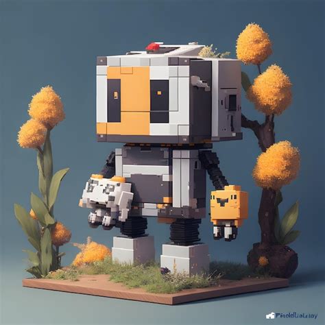 premium ai image pixel bot gallery