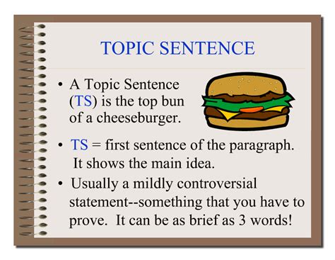Identifying Main Ideas And Topic Sentences Ahmed El Masri