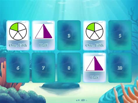 Matching Fractions Matching Pairs
