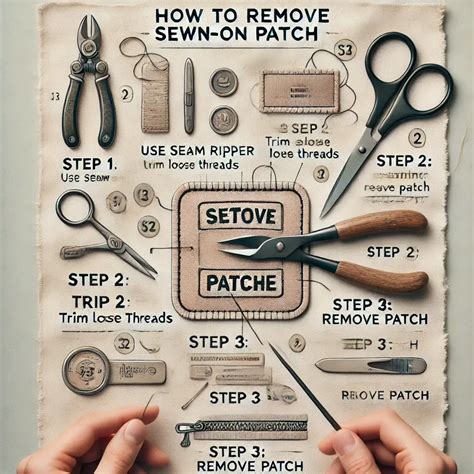 Step By Step Guide How To Remove Sewn On Patches Without Damaging Your Clothes