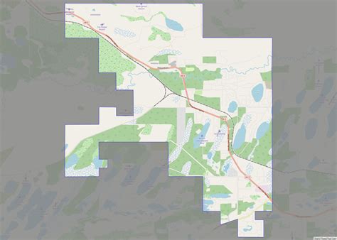 Map Of Houston City Alaska Thong Thai Real