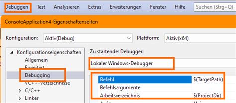 How Do You Configure Visual Studio So That Your Debugging “exe” Could