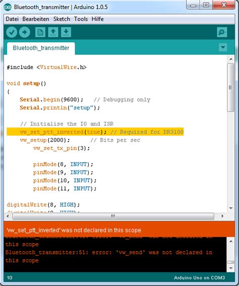 Arduinos über Bluetooth verbinden Deutsch Arduino Forum