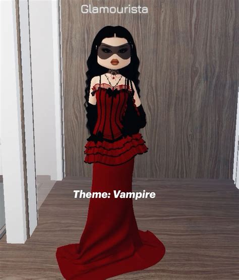 Theme Vampire Aesthetic Roblox Royale High Outfits Vampire Dress