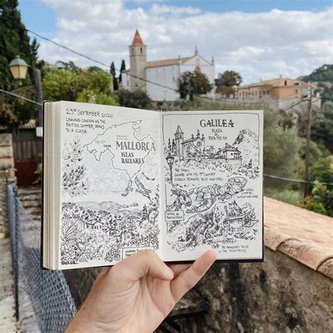 Maxwell Tilse On Instagram “sketchbook From Mallorca A Few Pages Of