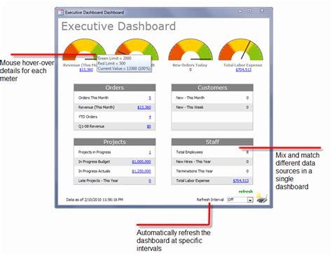 Ms Access Dashboard Template Shooters Journal