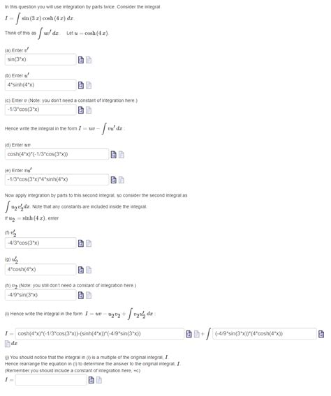 solved in this question you will use integration by parts