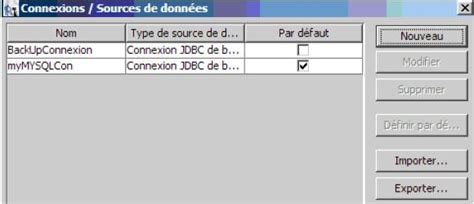 Création Détats Avec Jasperreports Et Jsf