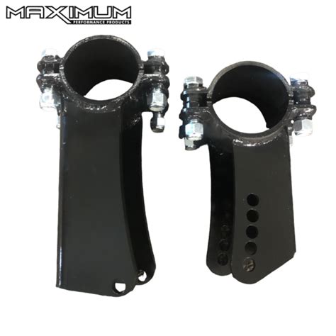 Bolt On Trailing Arm Bracket Kit Heavy Single Hole Kit Maximum