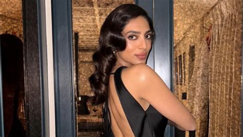 Sobhita Dhulipala Casts A Spell In The Perfect Low Back Vacation Dress