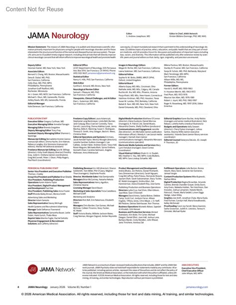 Jama Neurology Jama Neurology