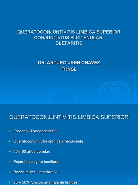 2 Conjuntivitis Limbica Superior 06 Pdf Enfermedades Y Trastornos Medicina Clinica