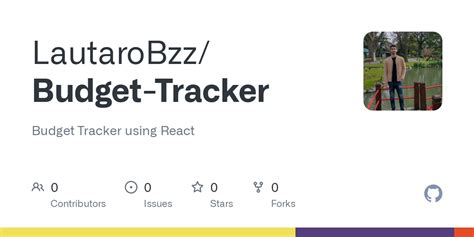 Github Lautarobzzbudget Tracker Budget Tracker Using React