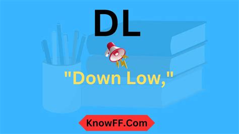 What Does Dl Stand For Meaning Context And Usage Guide