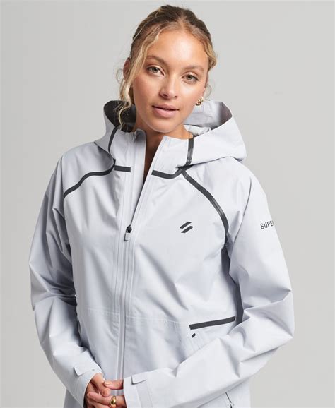 Womens Superdry Shop Retailer Waterproof Jacket