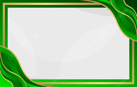 Green Certificate Border Background Vector Green Borders Certificate Background Image And