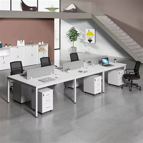 Staff Employee Office Computer Table Office Furniture Executive Desk Set Modern Design
