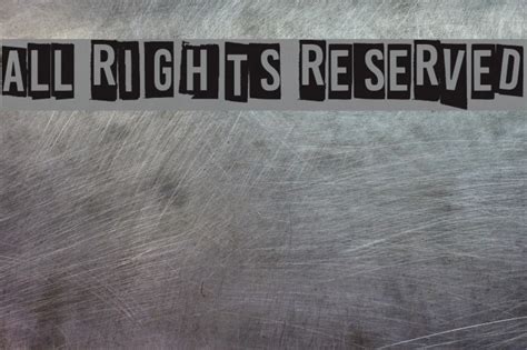 All Rights Reserved Font Free Download Ttfotf