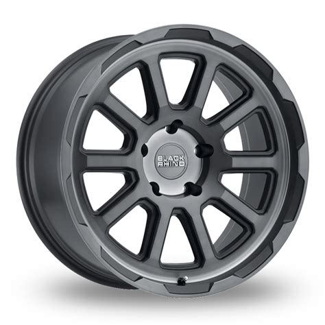 Black Rhino Chase Usa Warehouse Brushed Gunmetal 18 Alloy Wheels