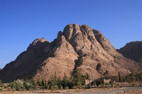 Mount Sinai Peak Stock Image Image Of Egypt Great Rocky 12375705