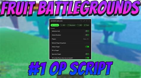 Unleashing The Power Of Fruit Battlegrounds Script A Comprehensive