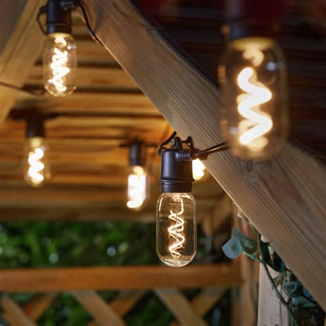 365 Solar Vintage String Lights Smart Solar Solar Fairy Lights