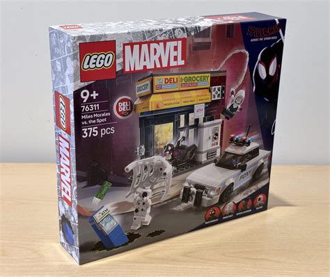 Review Lego 76311 Miles Morales Vs The Spot Jays Brick Blog