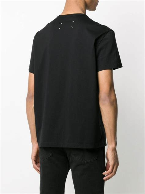 Maison Margiela Logo Cotton T Shirt Maison Margiela