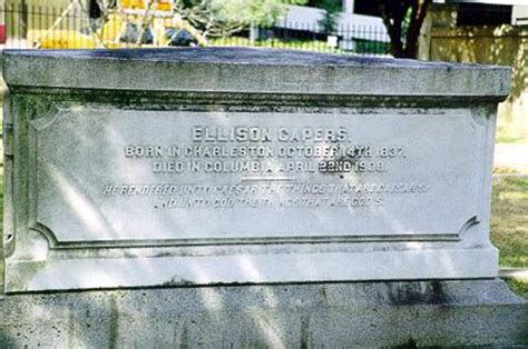 Ellison Capers 1837 1908 Find A Grave Memorial