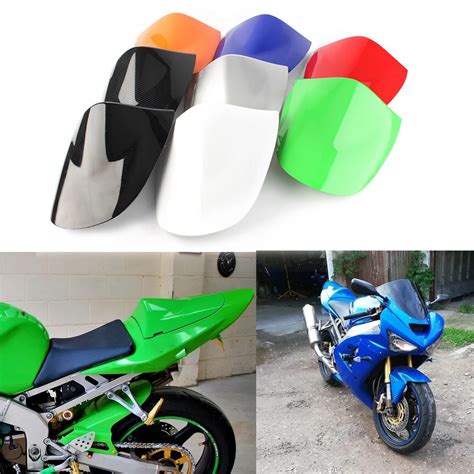 Motorcycle Rear Passenger Pillion Seat Cowl Fairing Tail Cover For