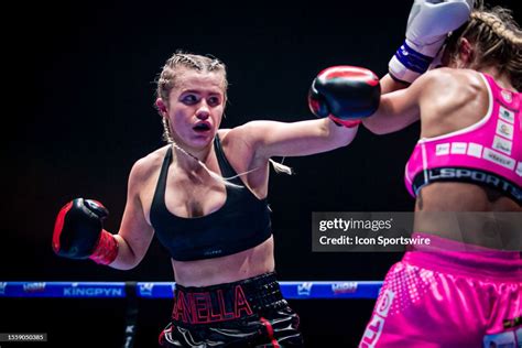 Daniella Hemsley Punches Msdanielka During The Kingpyn Boxing News