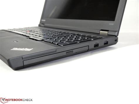 Review Lenovo Thinkpad W540 Workstation Notebookcheck Review