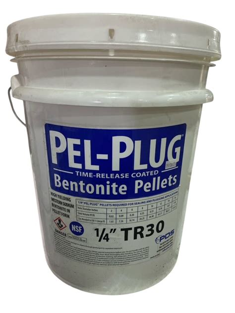 Bentonite Pel Plug Coated Plastechplusplastechplus