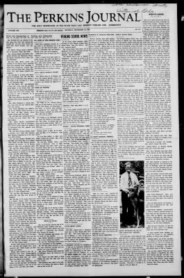 The Perkins Journal From Perkins Oklahoma ™